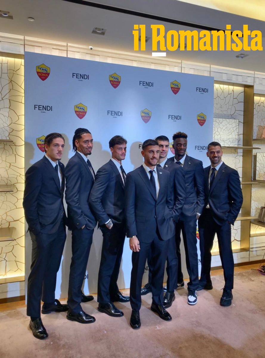 GALLERY - La Roma veste Fendi all'evento di Tokyo: le immagini esclusive