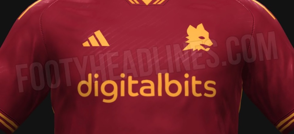 GALLERY - Footyheadlines: "Ecco la maglia della Roma Adidas per il 2023-24"